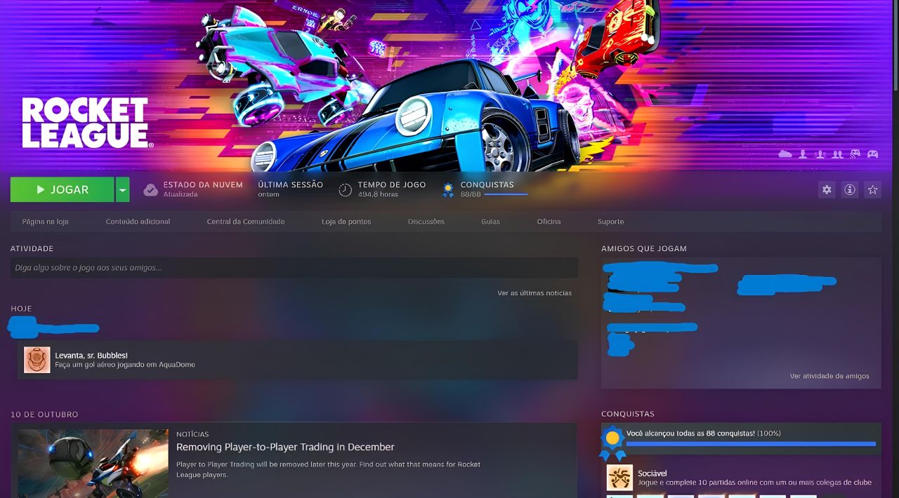 Descubra quantas horas você já gastou no Rocket League (Steam, Xbox e Epic Games e PS4) - Rocket ...