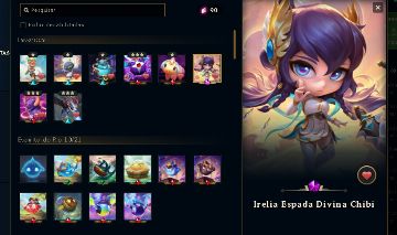 CONTA COM VÁRIAS SKIN, TEM CHIBI IRELIA - League of Legends - Contas ...