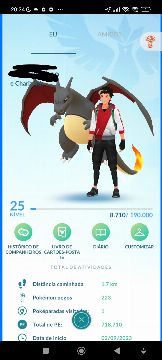 Conta Pokémon Go nível 25, 6 shines - Pokemon GO - GGMAX