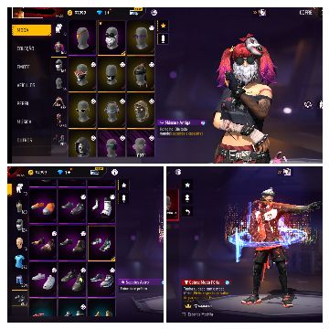 Conta ff feminina - Free Fire - Contas Free Fire - GGMAX