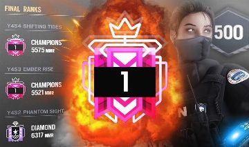 BOOST R6 RANK UP CHAMPIONS - Rainbow Six - Serviços e Boosting - GGMAX
