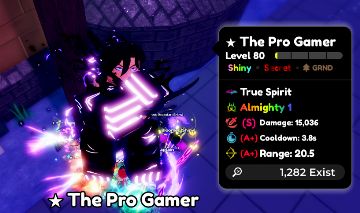 Shiny Almighty SJW - Anime Defenders - Roblox - Anime Defenders - GGMAX