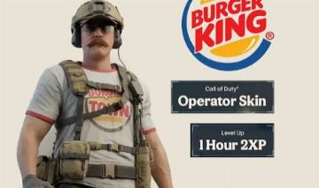 CALL OF DUTY WARZONE -Skin Burger King - Call of Duty - COD Warzone - GGMAX