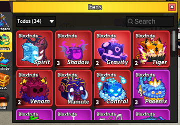 [CONTROL E TIGER] Blox Fruits - Frutas - Roblox - Blox Fruits - GGMAX