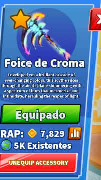 CHROMA SCYTHE BLADE BALL - Roblox - Blade Ball - GGMAX