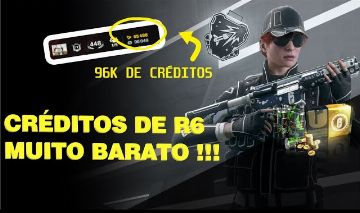 PROMOÇÃO | CRÉDITOS R6 POINTS NA SUA - Rainbow Six - Créditos e Skins ...