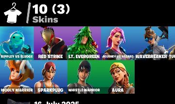 10 skins | Rippley vs Sludge | Red - Fortnite - Contas Fortnite - GGMAX