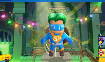 Conta stable guys muito boaaa com o soco - Stumble Guys - GGMAX