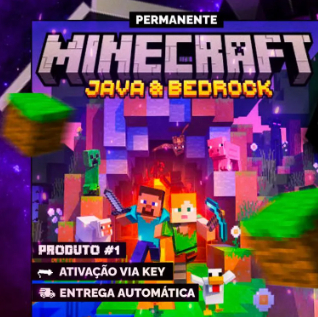 KEY MINECRAFT JAVA FULL ACESSO (envio - Minecraft - GGMAX