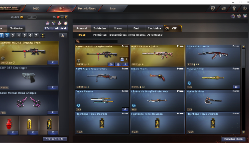 Conta CrossFire Barrett Vip - Crossfire - GGMAX