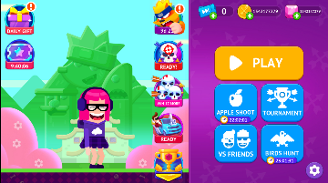 Contas de Bowmaster com moedas e - Outros Jogos - GGMAX