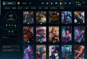 [G2][42 Skins][21 Baus] Conta com MMR - League of Legends - Contas - GGMAX