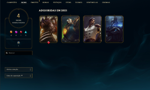 CONTA GOLD 2 SMURF - League of Legends - Contas - GGMAX