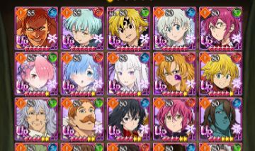 Conta Antiga de 7ds GC com vários - Seven Deadly Sins - GGMAX