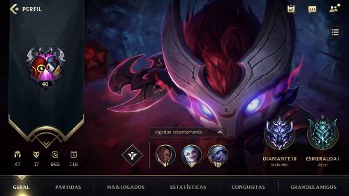 ESMERALDA I + 17 SKINS + 47 CAMPEÕES + - League of Legends: Wild Rift ...