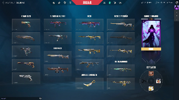 50 SKINS | 5 FACAS | KARAMBIT SUBLIME, - Valorant - Contas - GGMAX