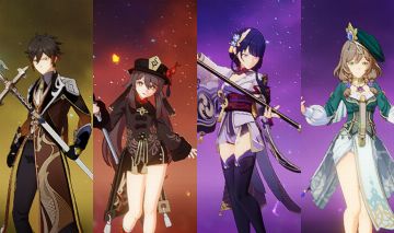 ZHONGLI + RAIDEN C1 + HU TAO + LISA - Genshin Impact - Contas - GGMAX