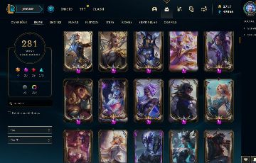Conta de COLECIONADOR League of Legends - League of Legends - Contas ...