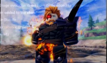 Skin escanor A.Vanguards - Roblox - Anime Vanguards - GGMAX
