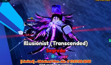 Illusionist (Transcended) - Roblox - Anime Adventures - GGMAX