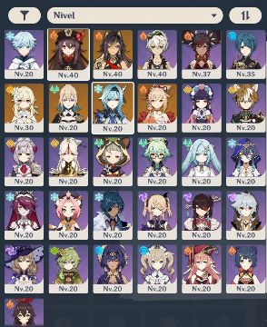 Conta Hu Tao/Yomia/Eula/Dehya [AR25] - Genshin Impact - Contas Reroll ...