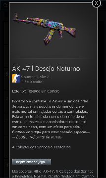 ⬜️ AK-47 NIGHTWISH Testado em campo - Counter Strike 2 - Skins - GGMAX