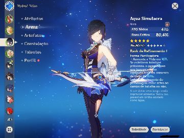 Yelan + Aqua simulacra, Cyno + Bacullo - Genshin Impact - Contas - GGMAX