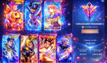 CONTA MOBILE LEGENDS | FULL HERO | 282 - Mobile Legends - GGMAX