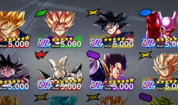 DBL LEVEL 279 - 5 ULTRA PAGO - 58 LF - - Dragon Ball Legends - GGMAX