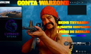CONTA WARZONE - SKINS TRYHARDs - 5 - Call of Duty - COD Warzone - GGMAX