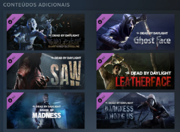 STEAM COM SALDO E DLC'S DE DBD - Steam - GGMAX
