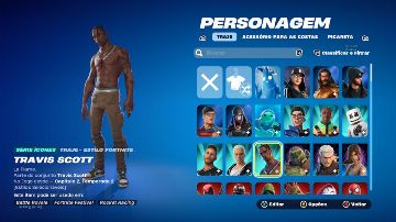 CONTA FORTINITE RARA - TRAVIS SCOTT - - Fortnite - Contas Fortnite - GGMAX