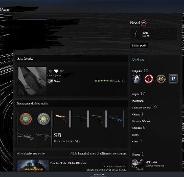 Conta steam level 25 com CSGO PRIME + - Counter Strike 2 - Contas e ...