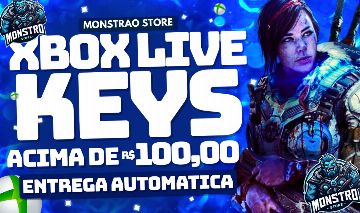 KEYS ALEATÓRIAS DE JOGOS XBOX DE R$100+ - Xbox - Xbox One - GGMAX