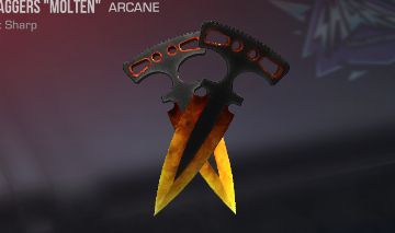Skin de faca dual adagas - Standoff 2 - GGMAX