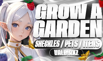 (1SX=0,20) GROW A GARDEN | SHECKLES / - Roblox - Grow a Garden - GGMAX