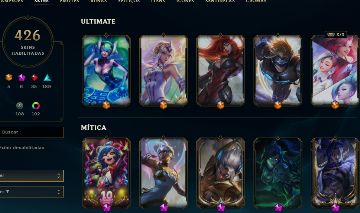 CONTA LOL COM 428 SKINS MUITAS BORDAS - League of Legends - Contas - GGMAX
