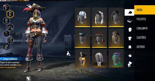 Conta Free fire com Passes antigos - Free Fire - Contas Free Fire - GGMAX