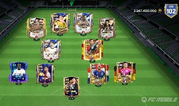 Fc Mobile - time de overall 102 - FIFA - GGMAX