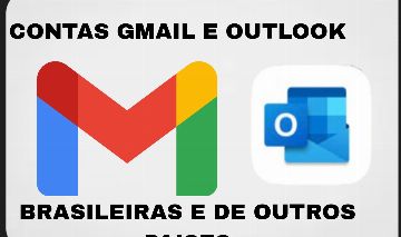 CONTAS GMAIL E OUTLOOK - Emails - GGMAX