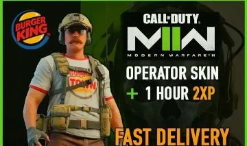 COD Warzone - Burger King Operator Skin - Call of Duty - COD Warzone ...