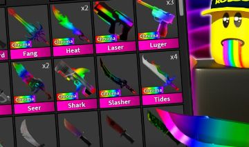 PROMOÇÃO CHROMAS MM2 - Roblox - Murder Mystery 2 - GGMAX