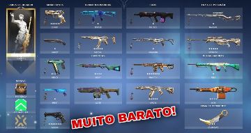 CONTA NVL 149, MUITAS SKINS PACOTE - Valorant - Contas - GGMAX