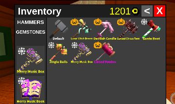 Devilish Candle set + Merry Music Box - Roblox - Flee The Facility (FTF ...