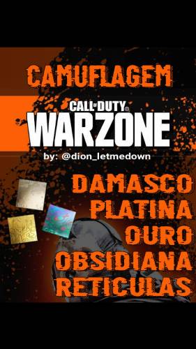 CAMUFLAGEM E LVL UP WARZONE - DAMASCO, - Call of Duty - GGMAX