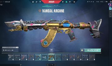 VANDAL ARCANE COM FACA ZERO FANG E - Valorant - Contas - GGMAX
