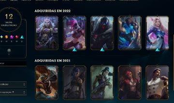 Conta de lol, projeto: jhin/jinx ahri - League of Legends - Contas - GGMAX
