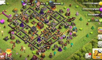 Conta Clash of Clans CV9 FULL Recém - Clash of Clans - GGMAX