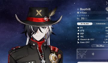 Conta com Boothill, Gepard, Welt, e Dr - Honkai: Star Rail - GGMAX