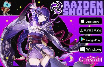 Raiden Shogun AR10+ - Genshin Impact - Contas Reroll - GGMAX